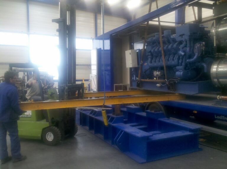 Installation d'un groupe électrogène pour l’APHP (Assistance Publique ...